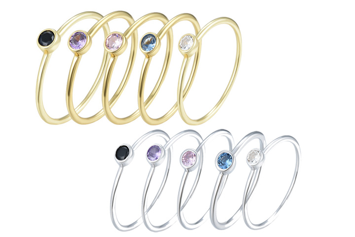 Anillo plata 925 4mm | Ivan Jewelry